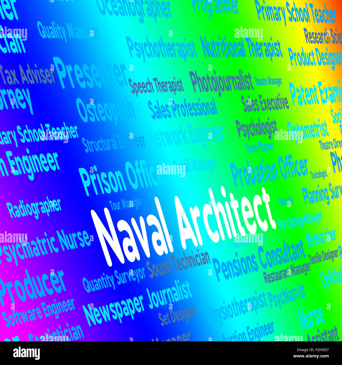 Naval Architect Representing Position Architecture And Work Stock Photo ...