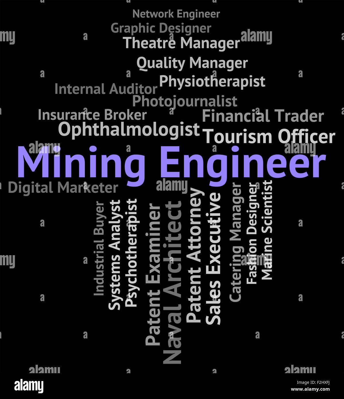 Mining Engineer Indicating Employment Mechanic And Mechanics Stock ...