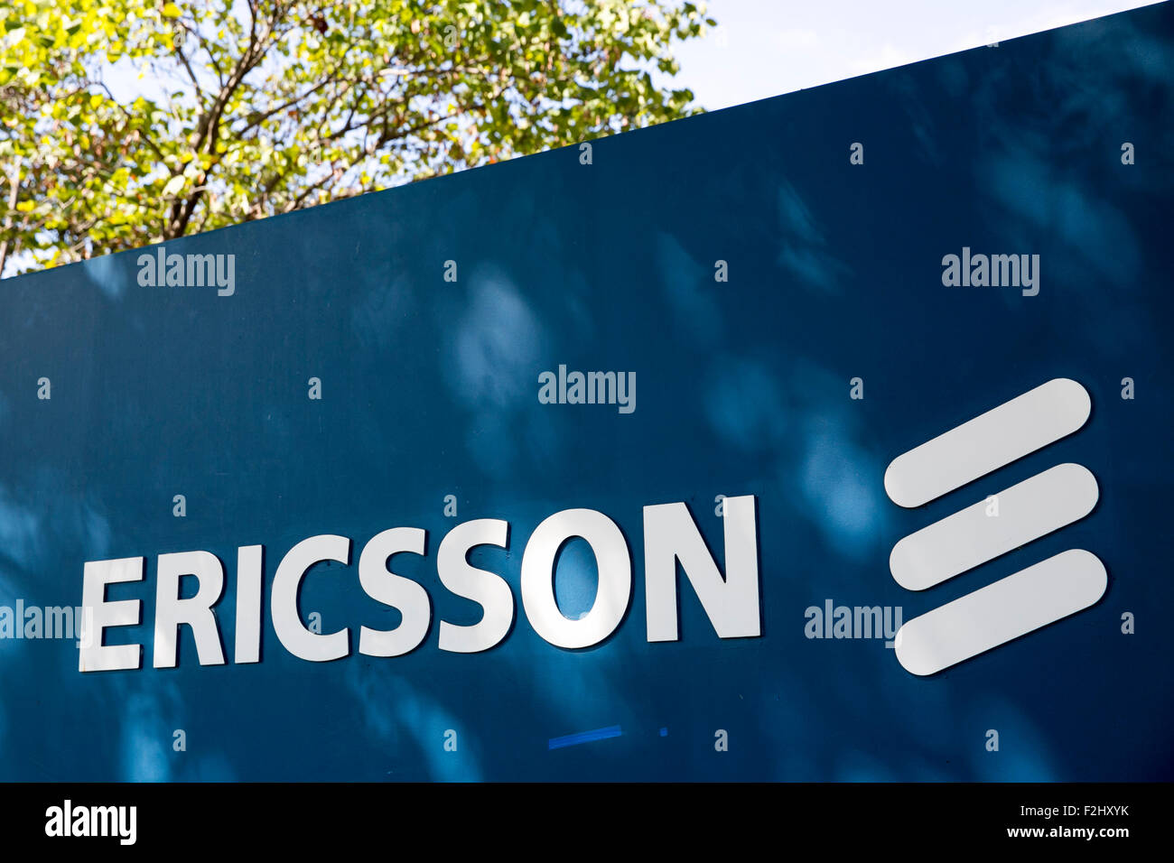 Ericsson logo hi-res stock photography and images - Alamy