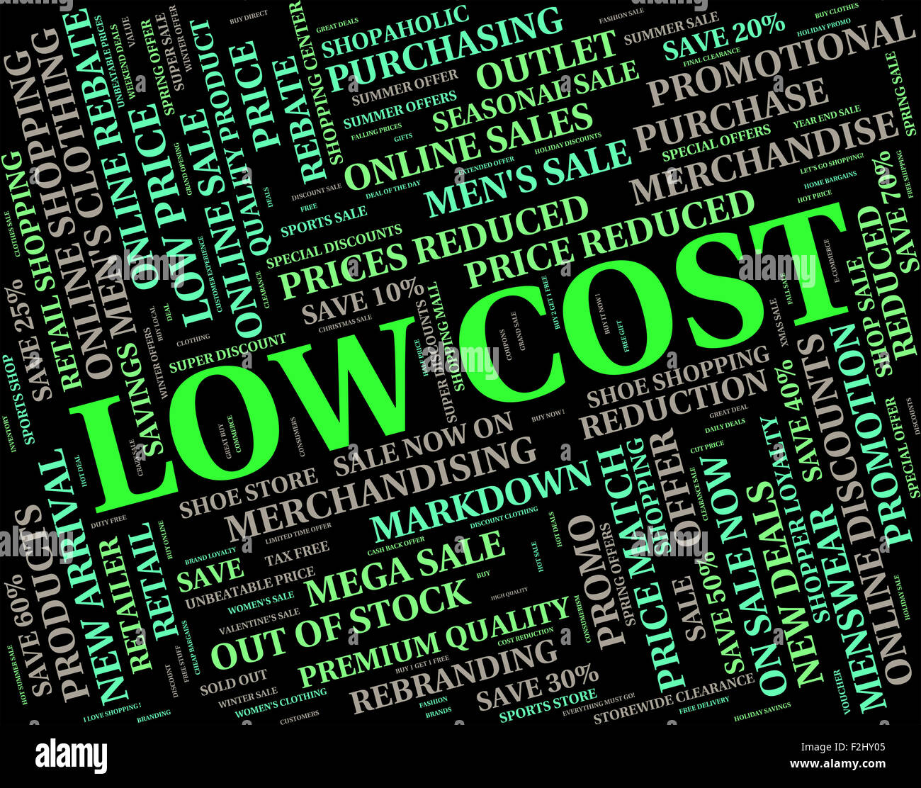 Low Cost Representing Moderately Priced And Budget Stock Photo - Alamy