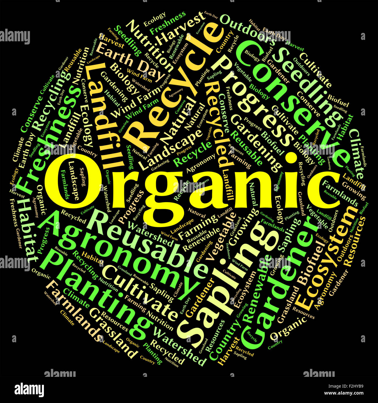 Organic Word Representing Healthy Biotic And Natural Stock Photo - Alamy