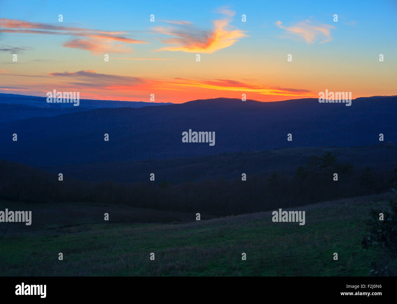 Nice view sunset hi-res stock photography and images - Alamy