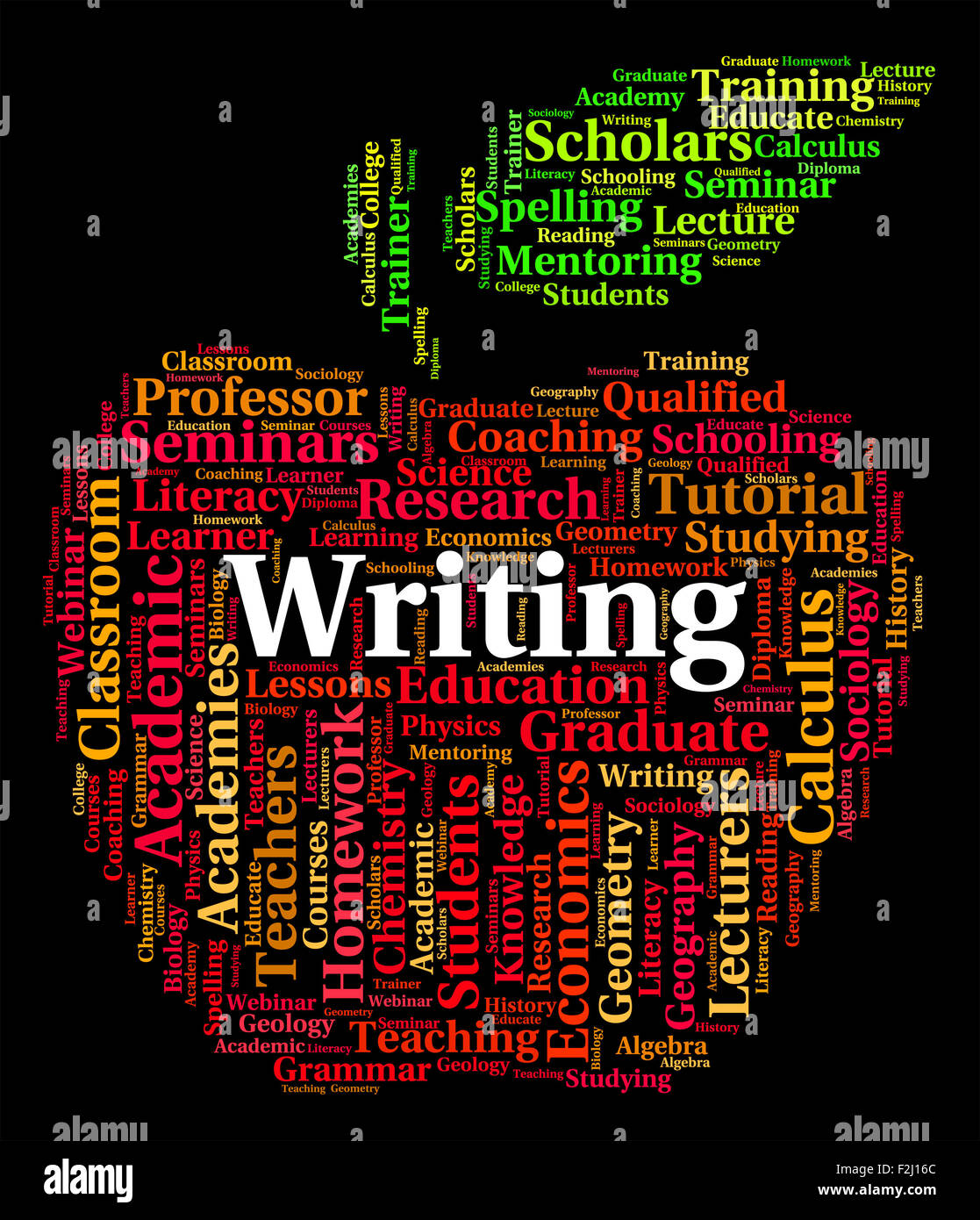 Writing Word Indicating Write Words And Publish Stock Photo - Alamy