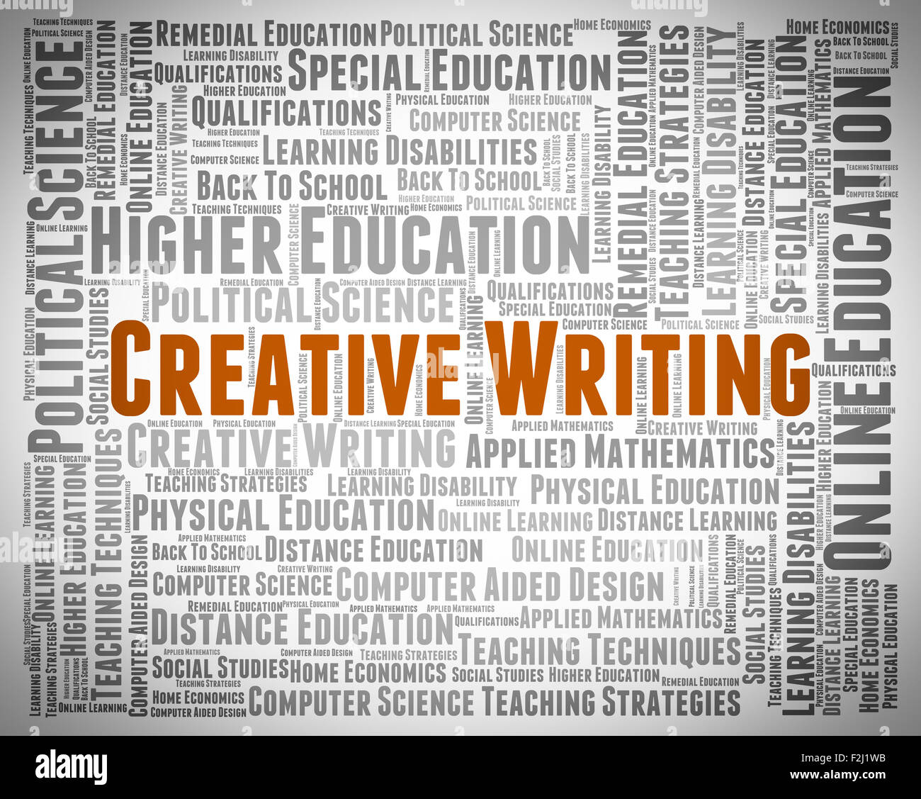Creative Writing Representing Literary Work And Poem Stock Photo - Alamy