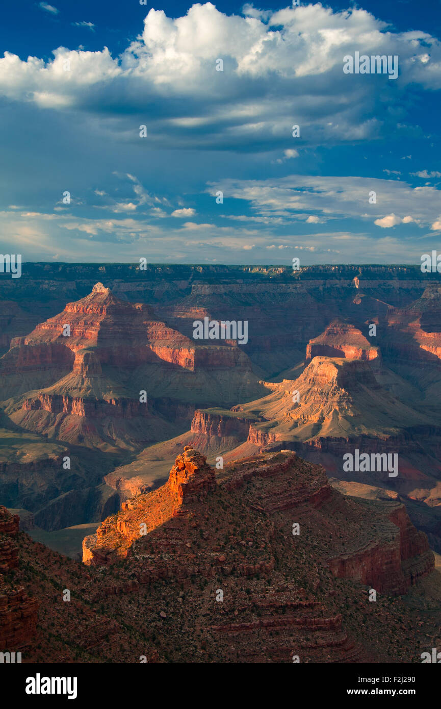 Rock formations in a canyon, Grand Canyon, Grand Canyon National Park ...