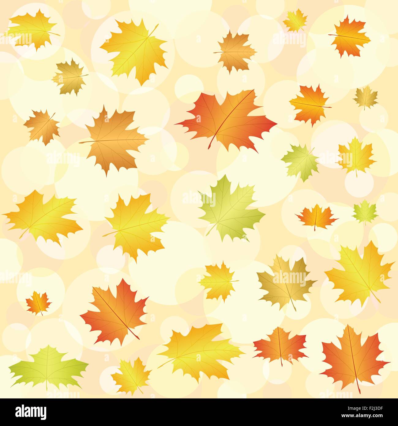 Abstract autumn leaf background. Vector illustration Stock Vector Image ...