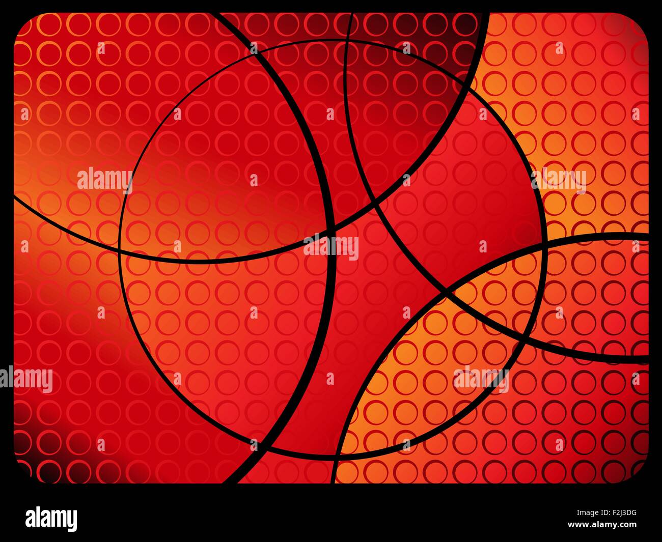 Orange abstract background. Vector illustration Stock Vector Image ...