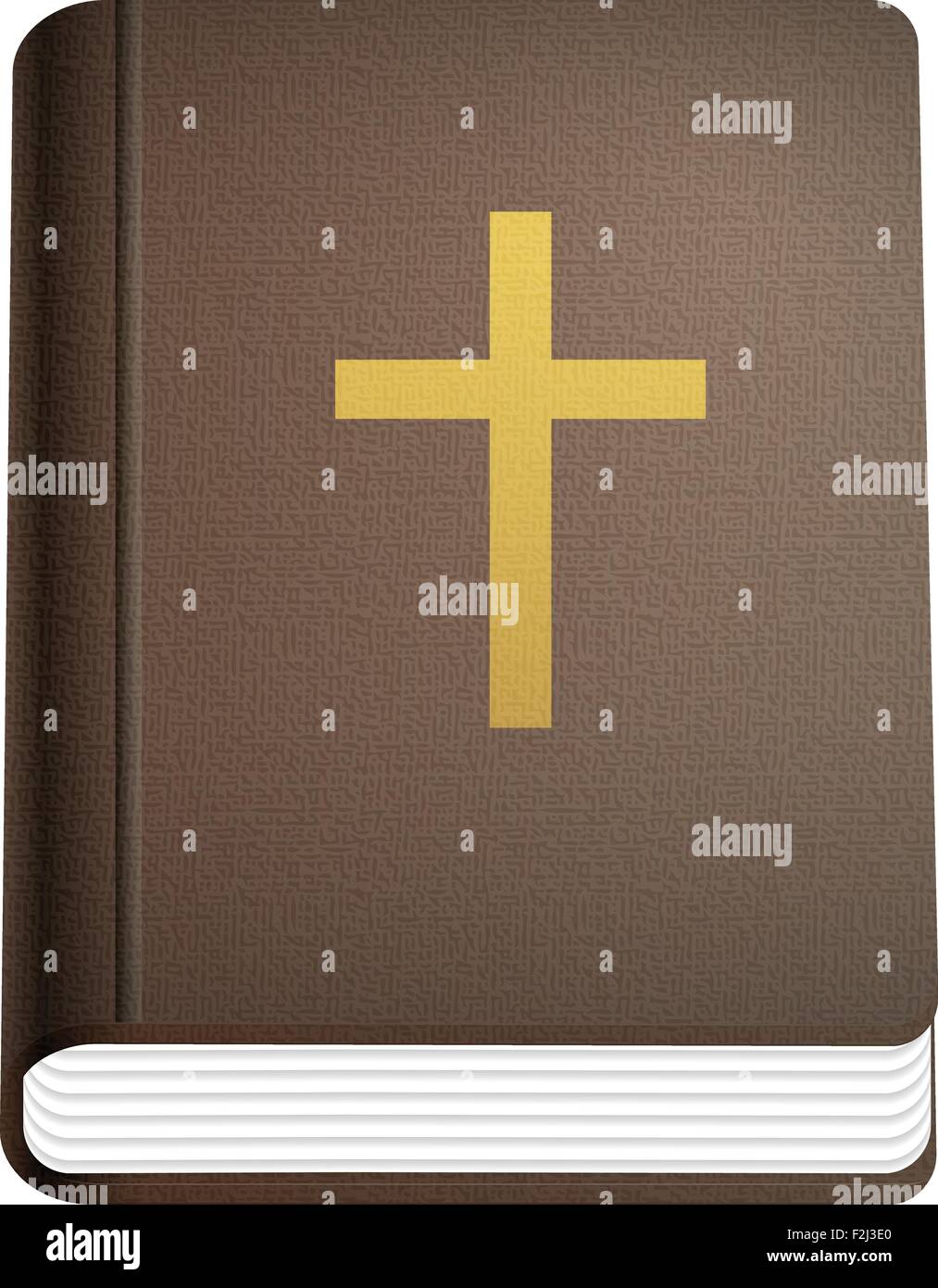 Holy bible on a white background. Vector illustration Stock Vector ...