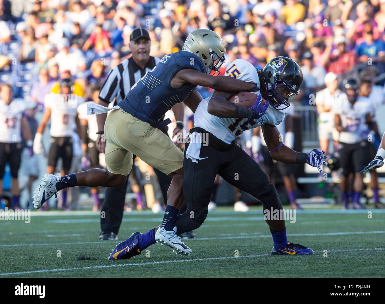 9/19/2015: [Brandon Bishop] and [Brendon Clements] in action in the ...