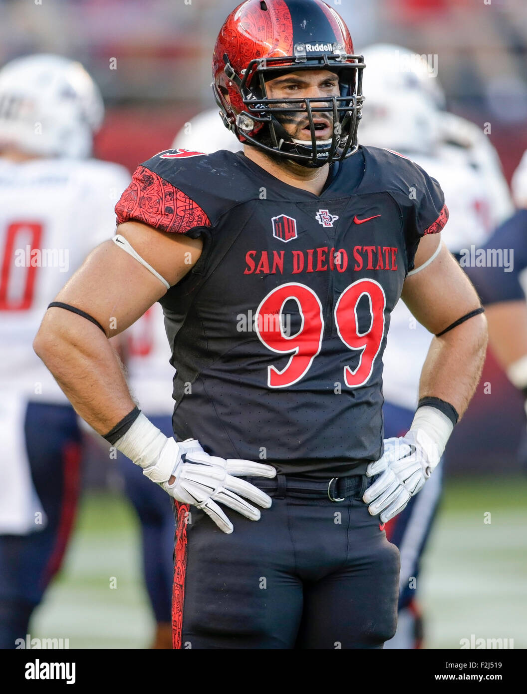 San Diego, CA. 19th Sep, 2015. San Diego State University Aztec ...