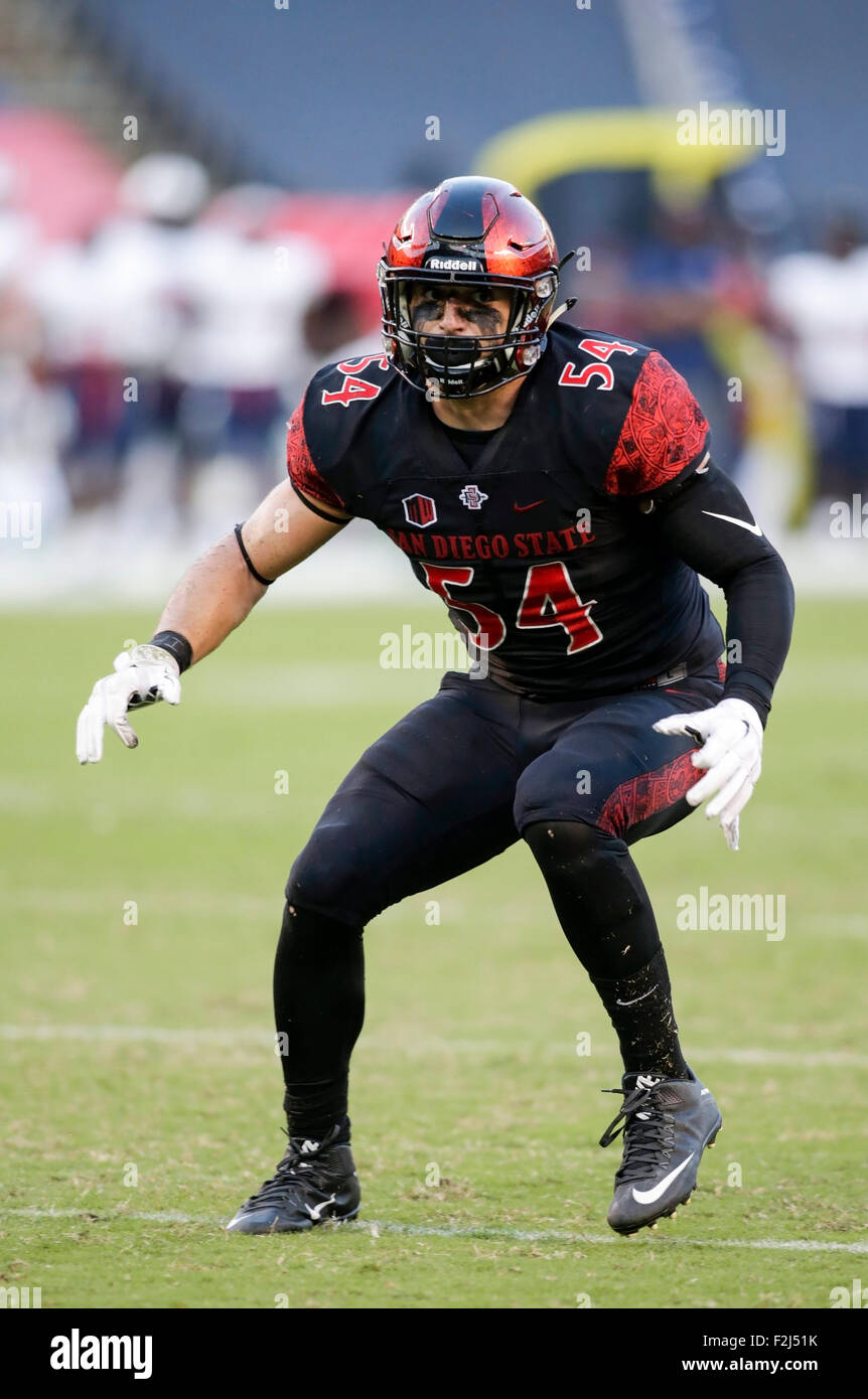 San Diego, CA. 19th Sep, 2015. San Diego State University Aztec ...