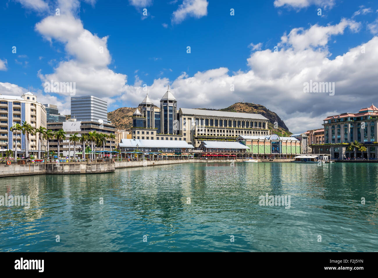 Promenade at Caudan Waterfront, Port Louis, Mauritius, Indian Ocean ...