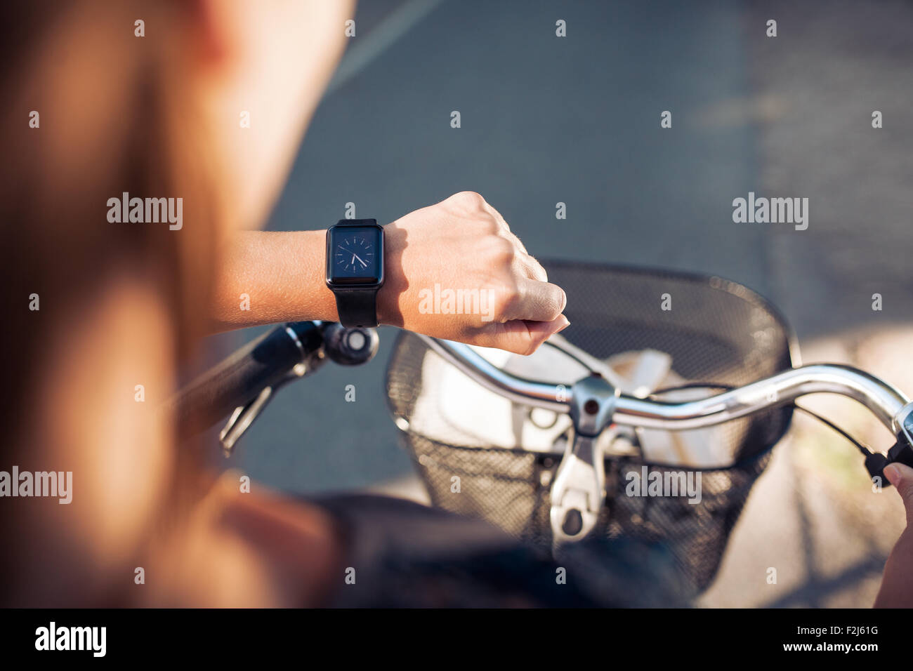 Female road bike close up hi-res stock photography and images - Alamy