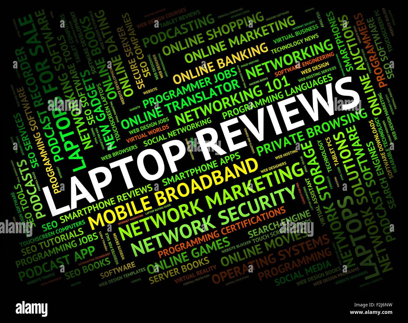 Laptop Reviews Indicating Keyboard Reviewed And Digital Stock Photo - Alamy