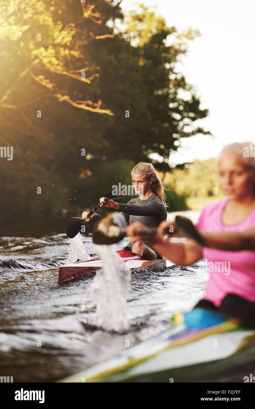 Kayaks racing hi-res stock photography and images - Alamy