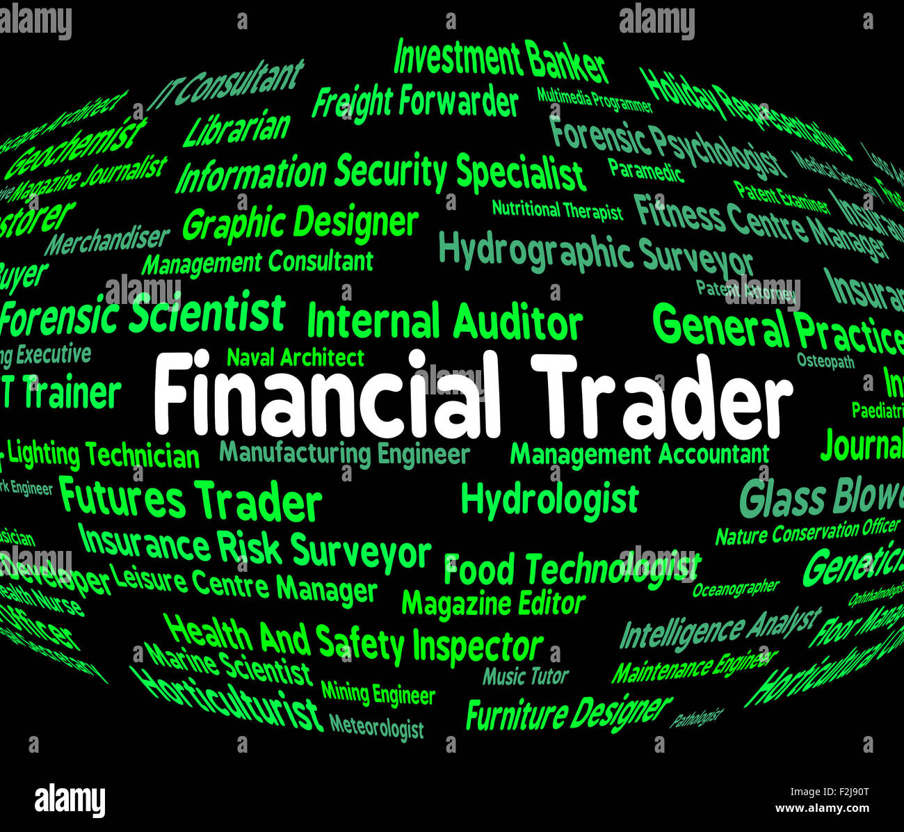 Financial Trader Indicating Trades Traders And Trading Stock Photo - Alamy