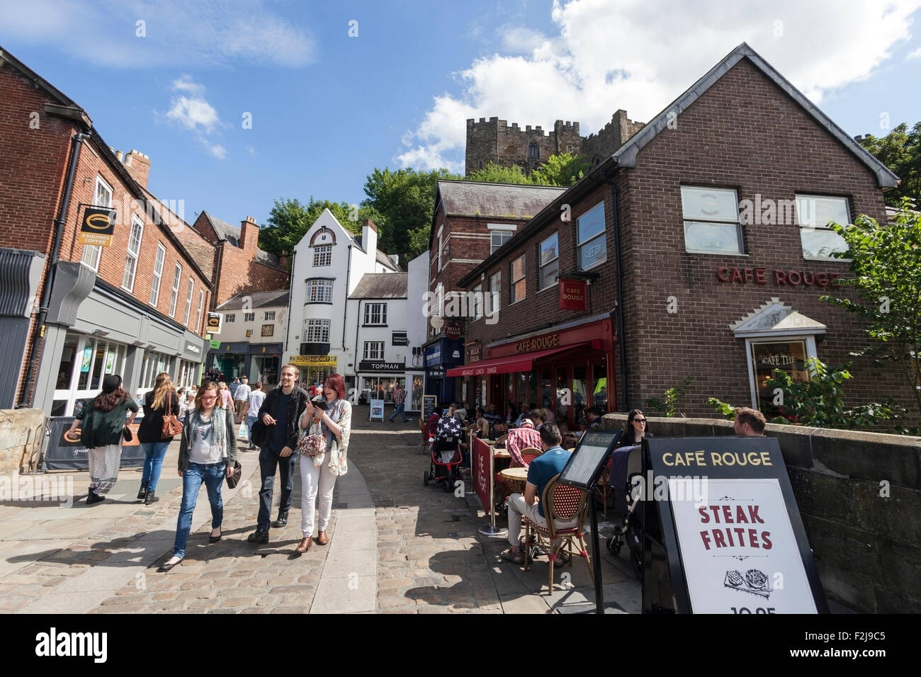 Silver street durham city england hi-res stock photography and images ...