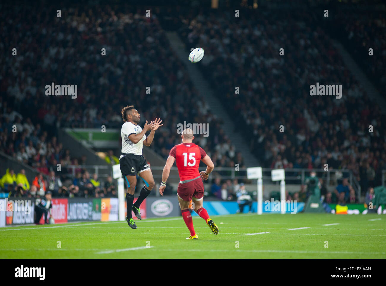 England v Fiji, Pool A 18 September 2015, Twickenham Stadium, Rugby ...