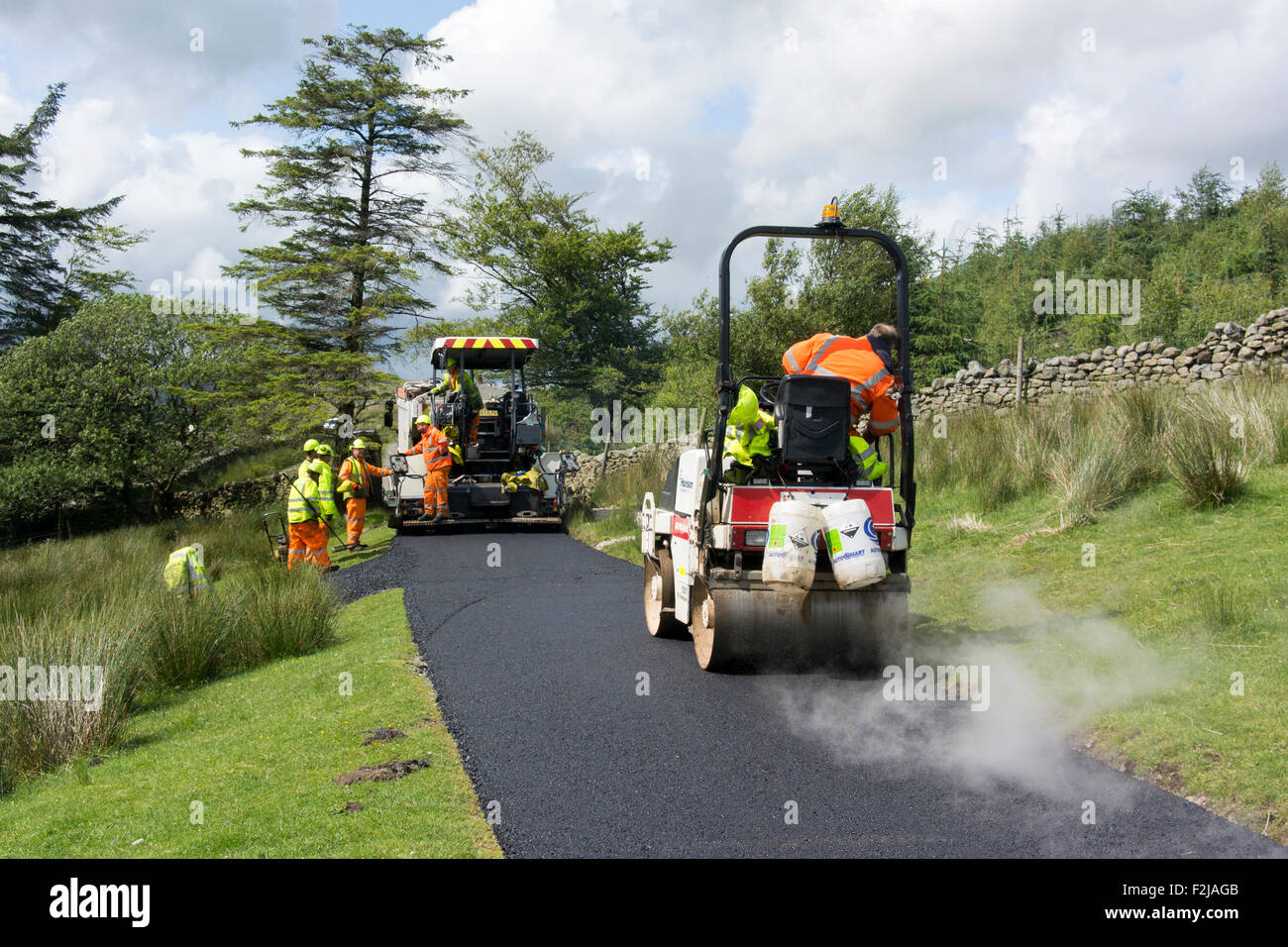 Tarmac roller hi-res stock photography and images - Alamy