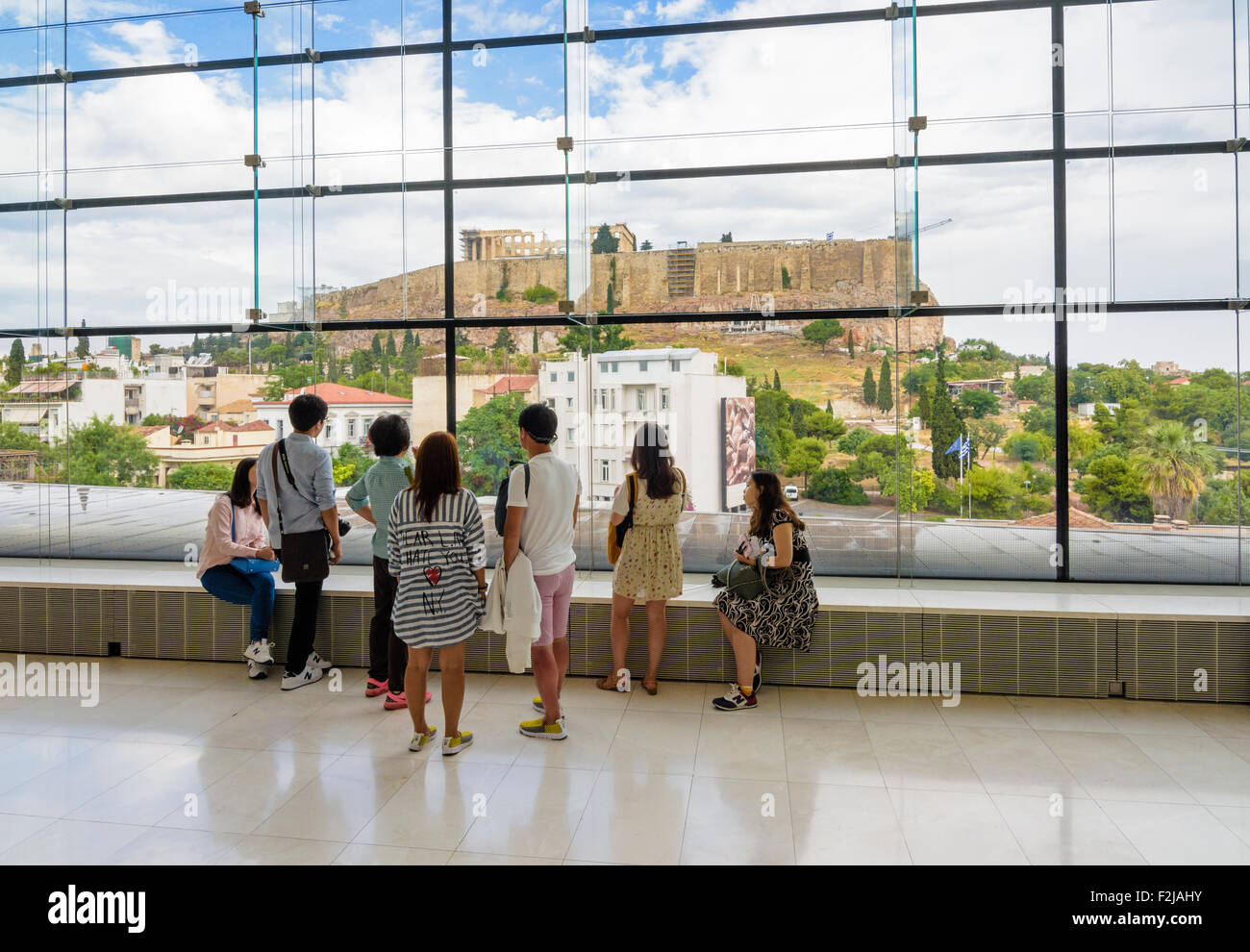 Acropolis museum athens inside hi-res stock photography and images - Alamy