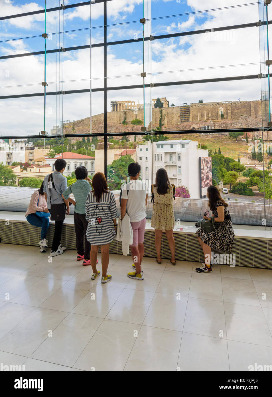 Acropolis museum athens inside hi-res stock photography and images - Alamy