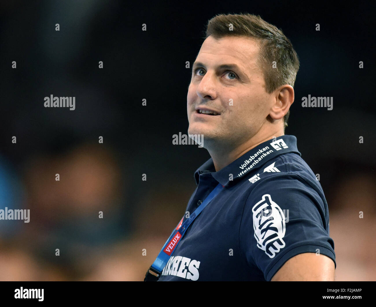 Flensburg, Germany. 19th Sep, 2015. Flensburg's head coach Ljubomir ...