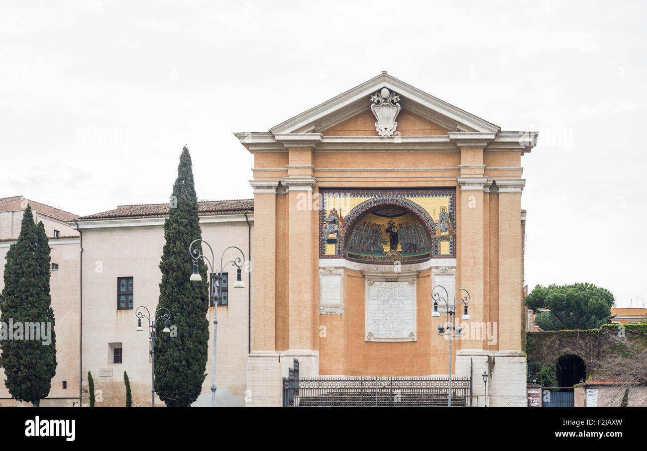 Particulars of San Giovanni in Laterano in Rome Italy Stock Photo - Alamy