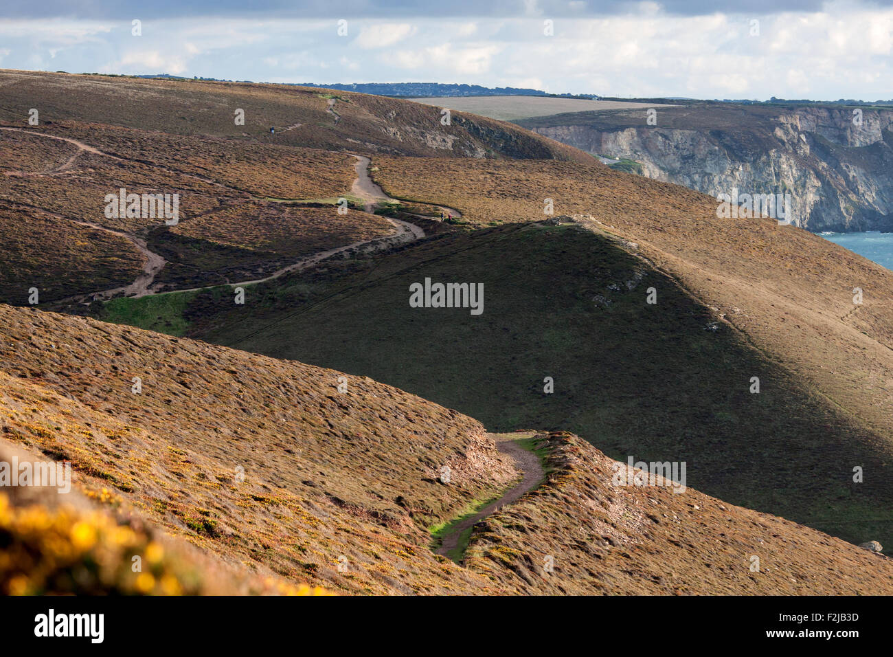 North cornish coast path hi-res stock photography and images - Alamy