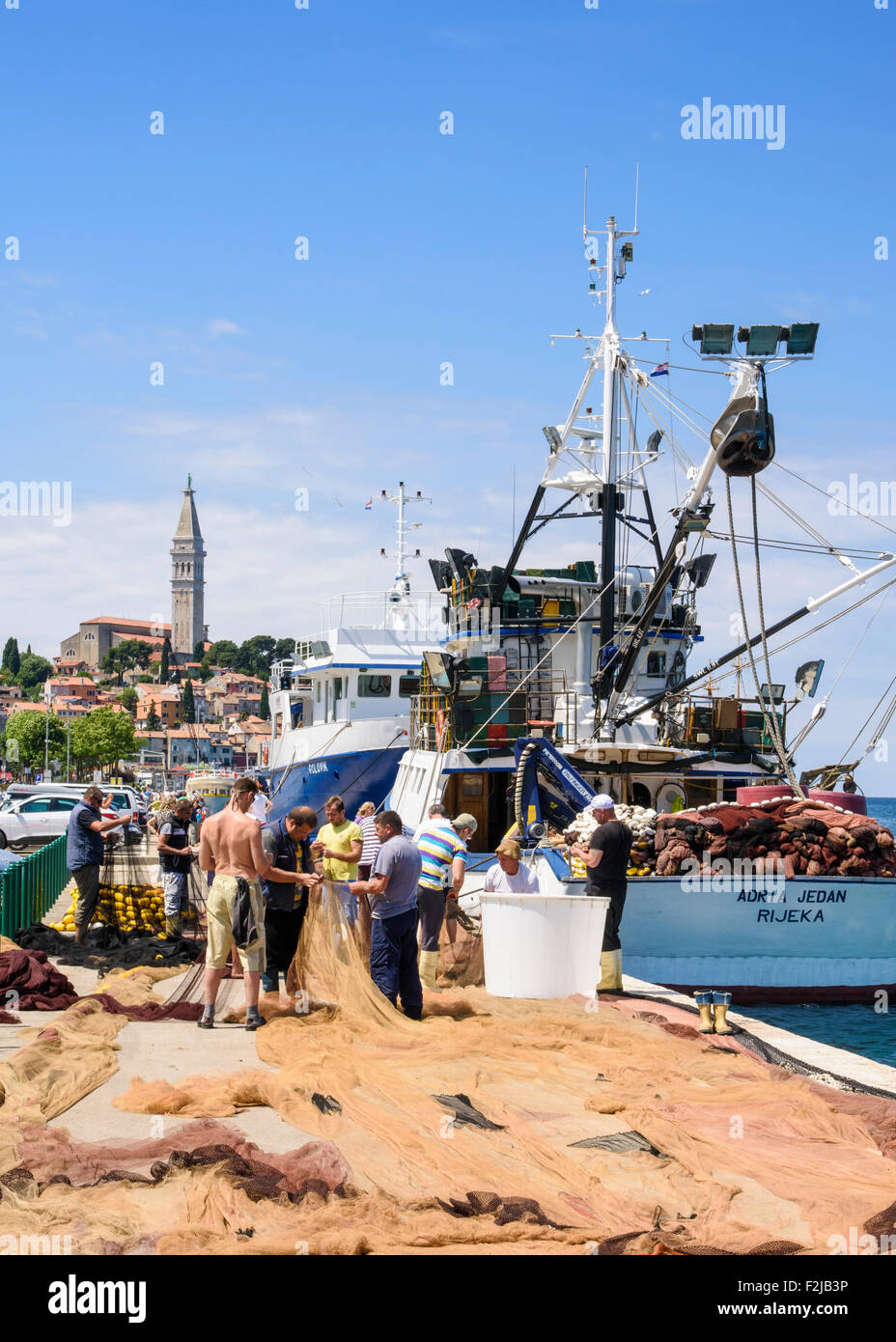 Croatian fishing boat hi-res stock photography and images - Alamy