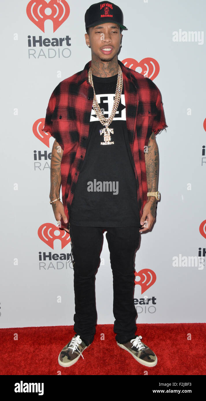 Las Vegas, Nevada, USA. 20th Sep, 2015. Rapper Tyga attends the 2015 ...