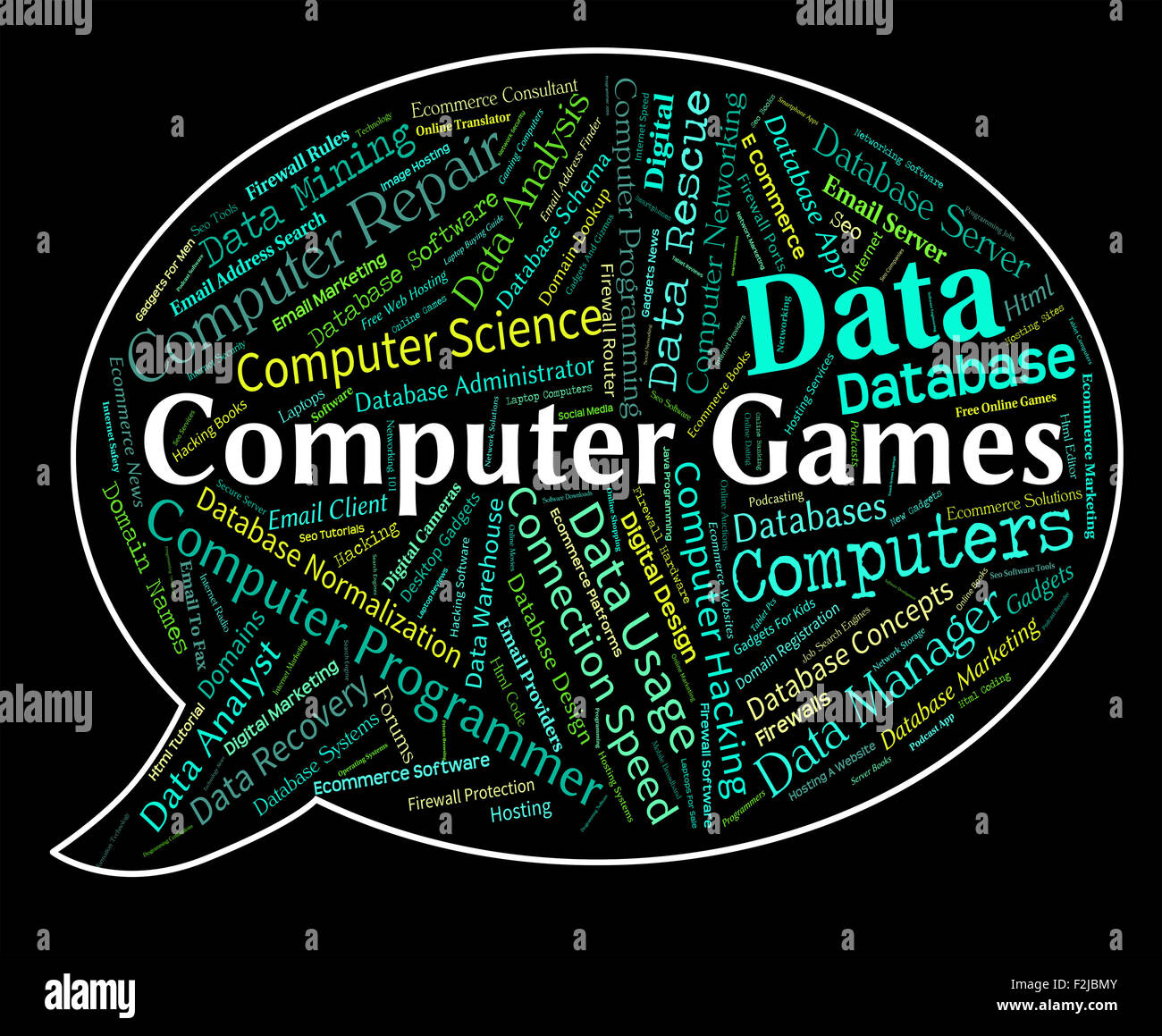 Computer Games Showing Entertainment Play And Playing Stock Photo - Alamy