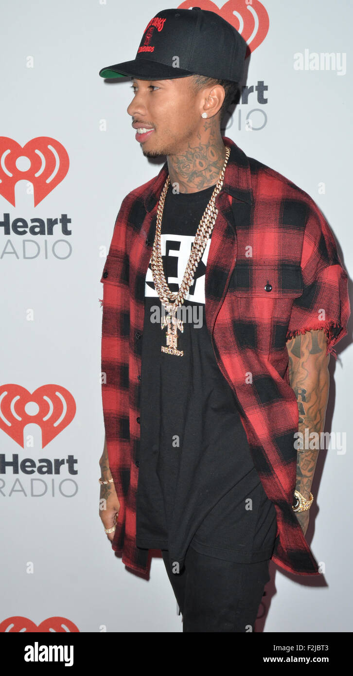 Las Vegas, Nevada, USA. 20th Sep, 2015. Rapper Tyga attends the 2015 ...