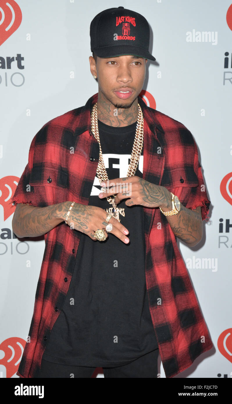 Las Vegas, Nevada, USA. 20th Sep, 2015. Rapper Tyga attends the 2015 ...