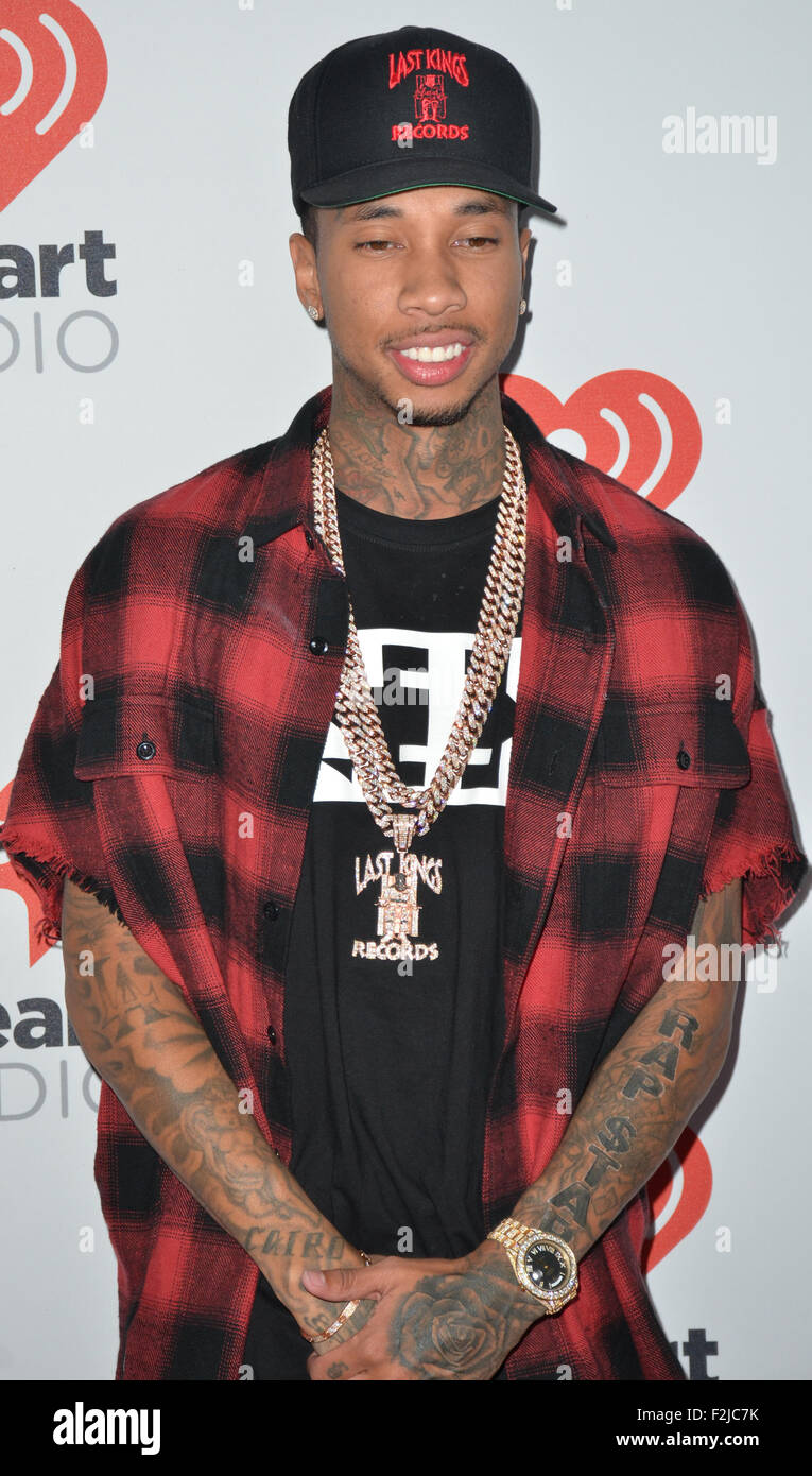 Las Vegas, Nevada, USA. 20th Sep, 2015. Rapper Tyga attends the 2015 ...
