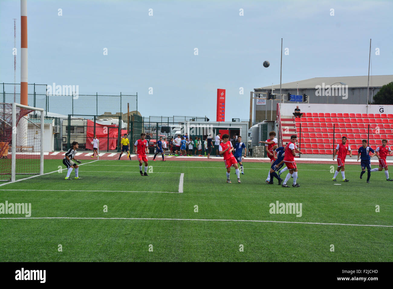 Gibraltar. 20th September, 2015. As part of the Gibraltar FA Grassroots ...