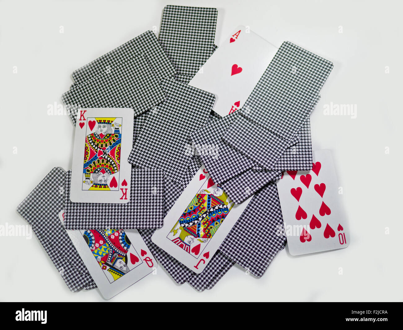 Spade straight flush hi-res stock photography and images - Alamy