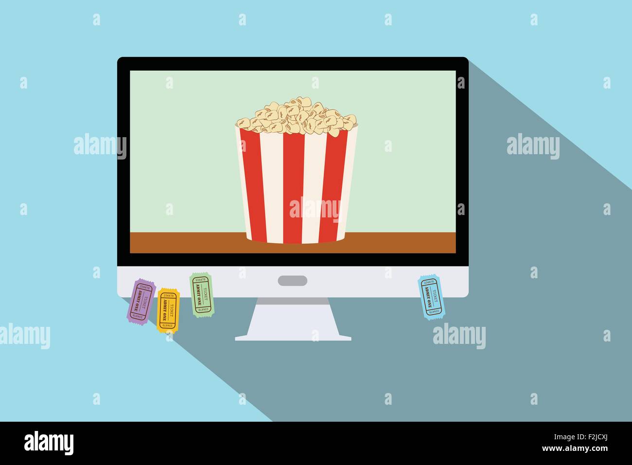 Home movie film Stock Vector Images - Alamy