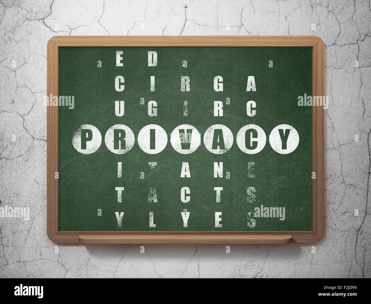 Privacy concept: Privacy in Crossword Puzzle Stock Photo - Alamy