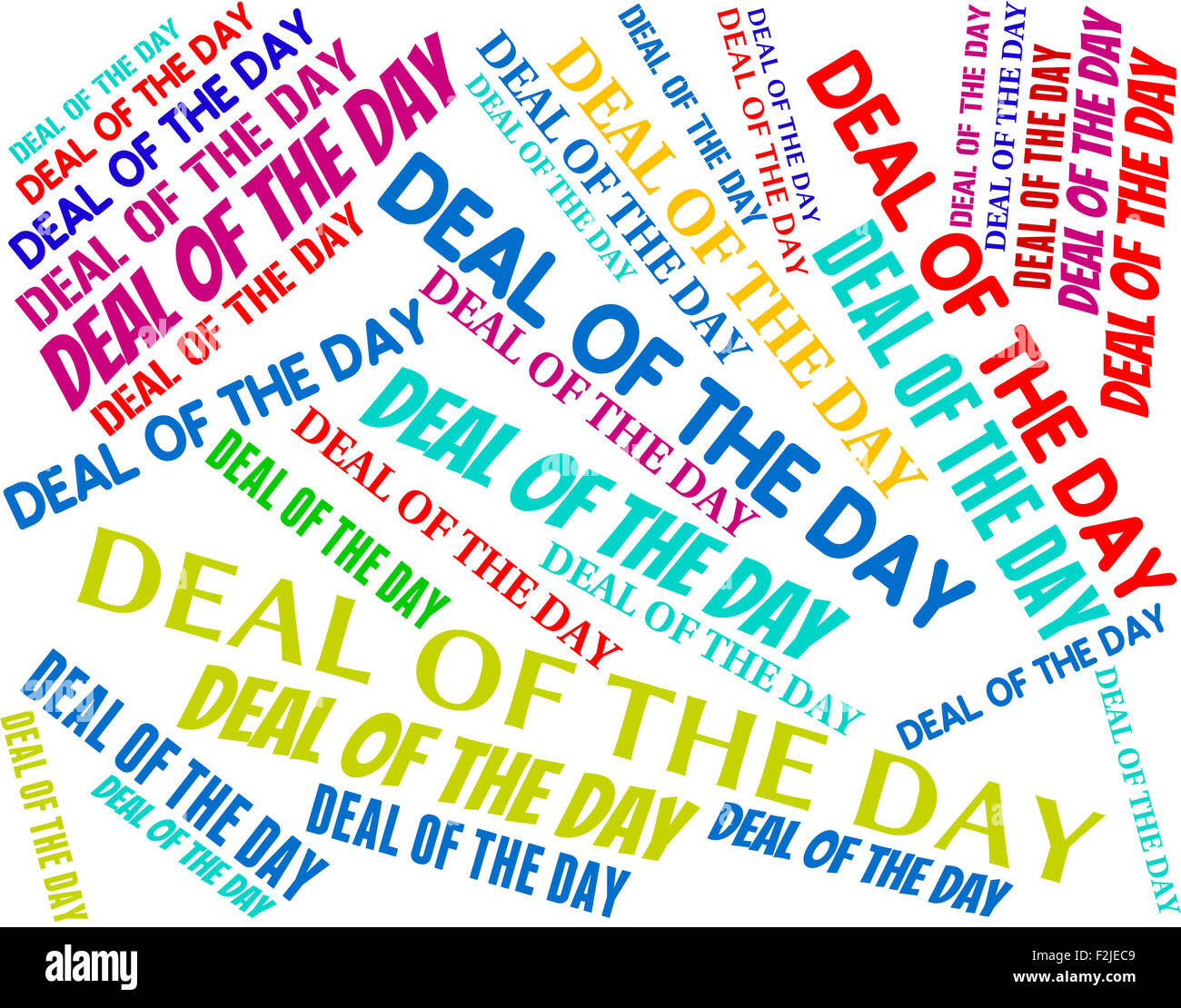 Daily Word Showing Every Day And Transactions Stock Photo - Alamy
