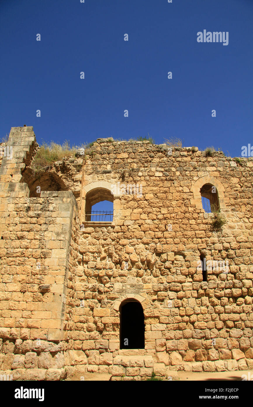 Israel, Jerusalem Mountains, the Crusader Farmhouse in Aqua Bella, Ein ...