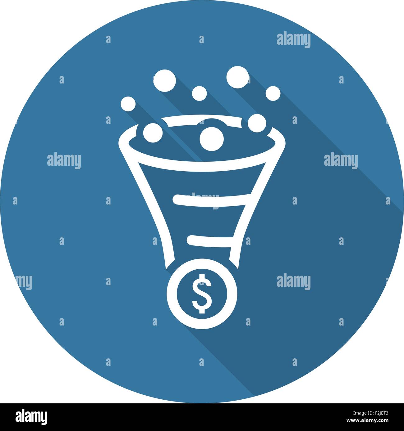 Conversion Rate Optimisation Icon. Business Concept. Flat Design Stock ...