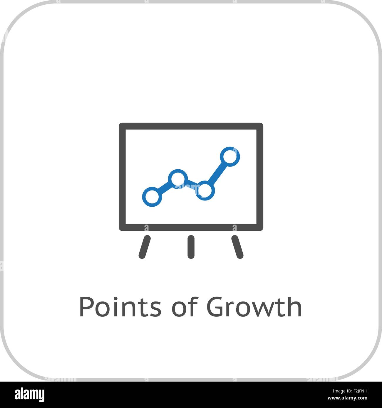 Points of growth Stock Vector Images - Alamy