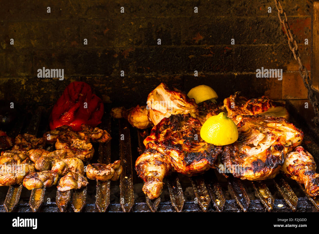 Well done chicken hi-res stock photography and images - Alamy