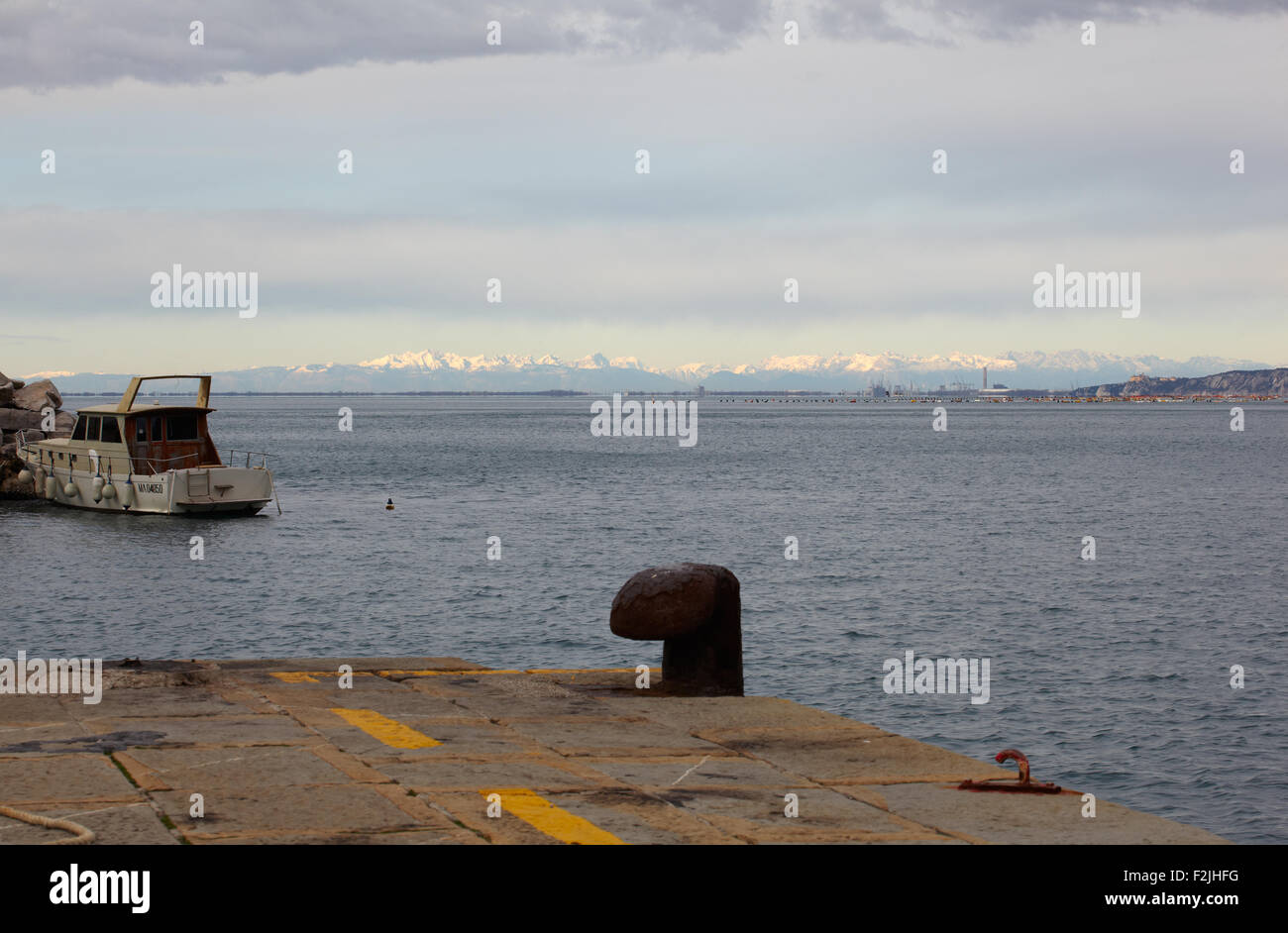 Seaview, Grignano port near Trieste Stock Photo - Alamy