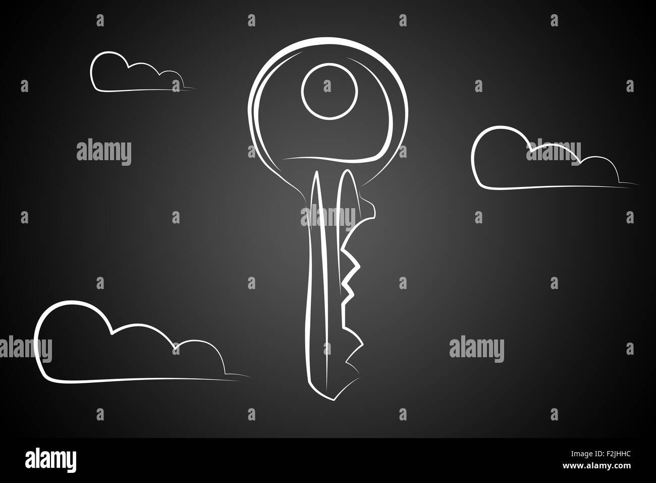 key icon illustration Stock Photo - Alamy