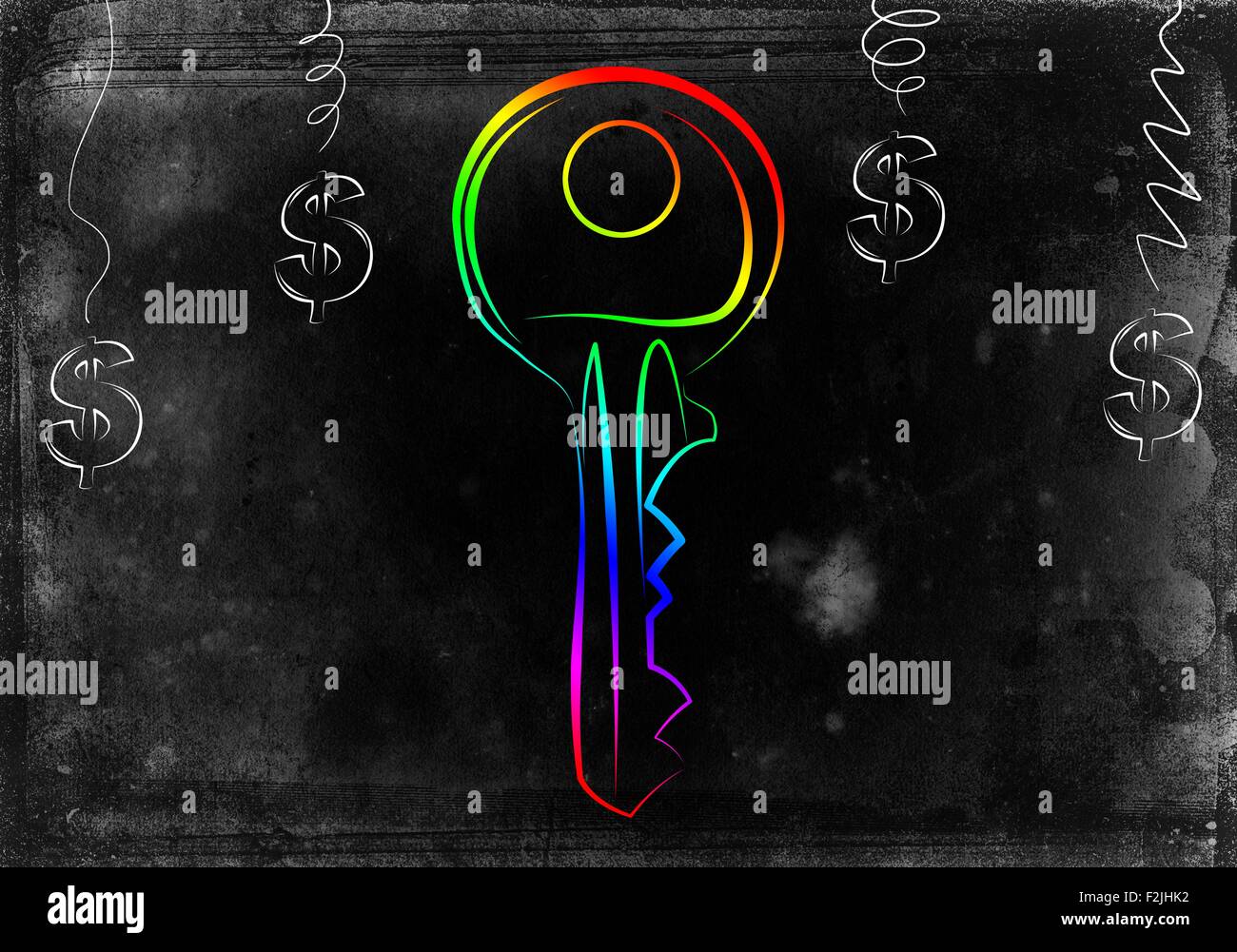 key icon illustration Stock Photo - Alamy