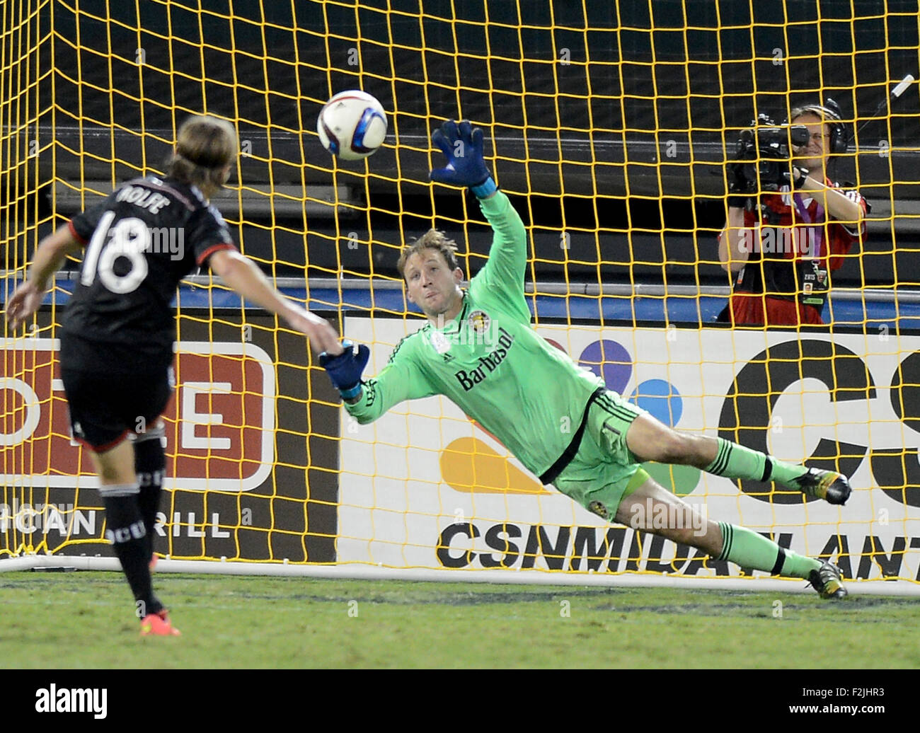 Washington, DC, USA. 19th Sep, 2015. 20150919 - D.C. United forward ...