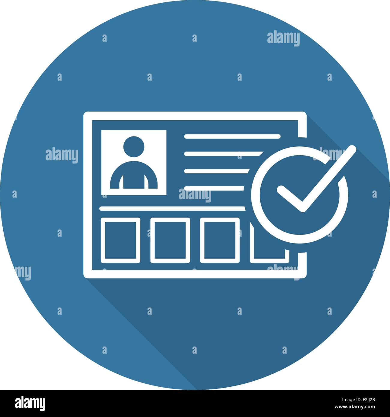 Recruitment Icon. Business Concept. Flat Design Stock Vector Image ...