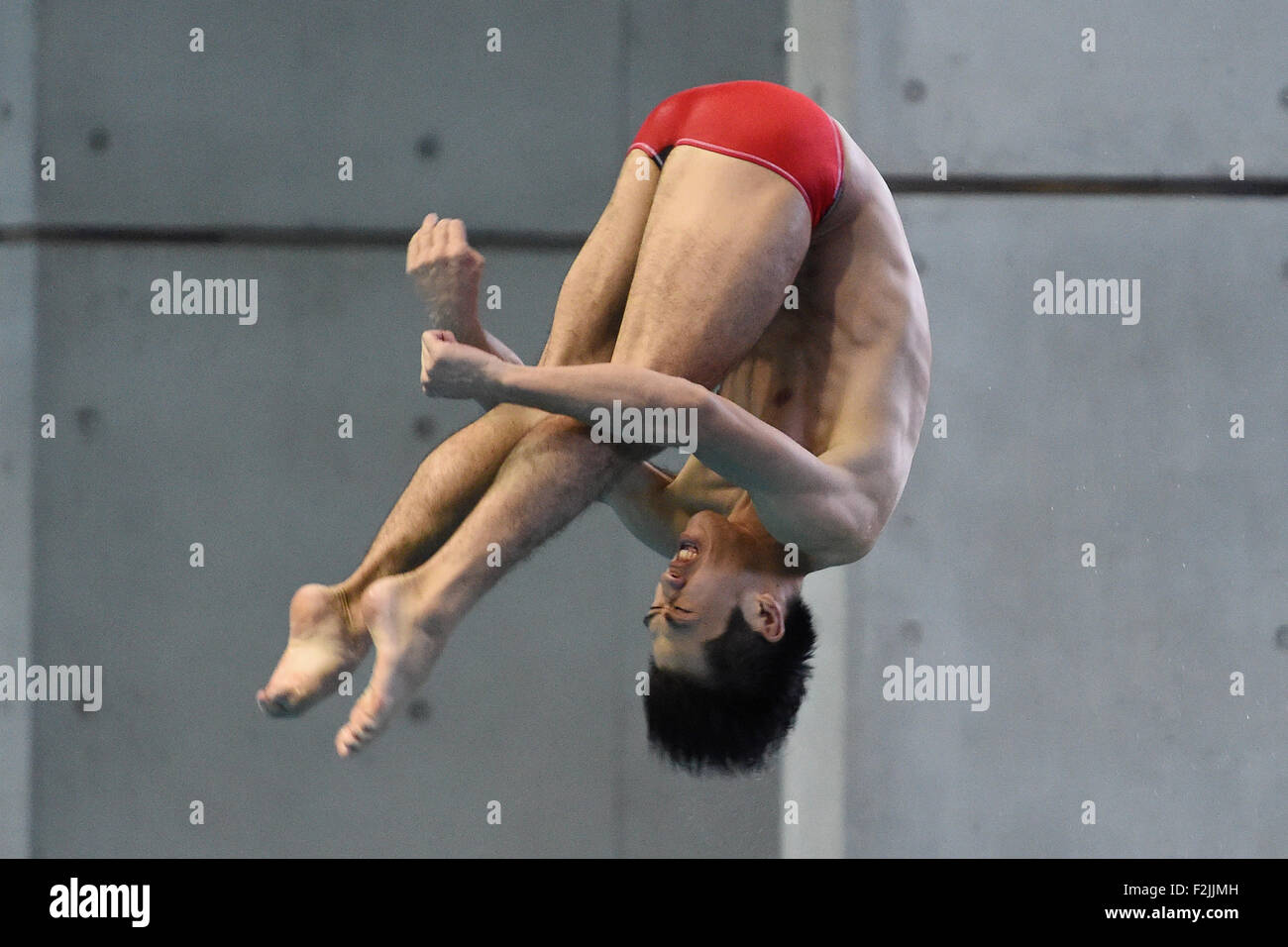 Tatsumi International Swimming Center, Tokyo, Japan. 19th Sep, 2015 ...