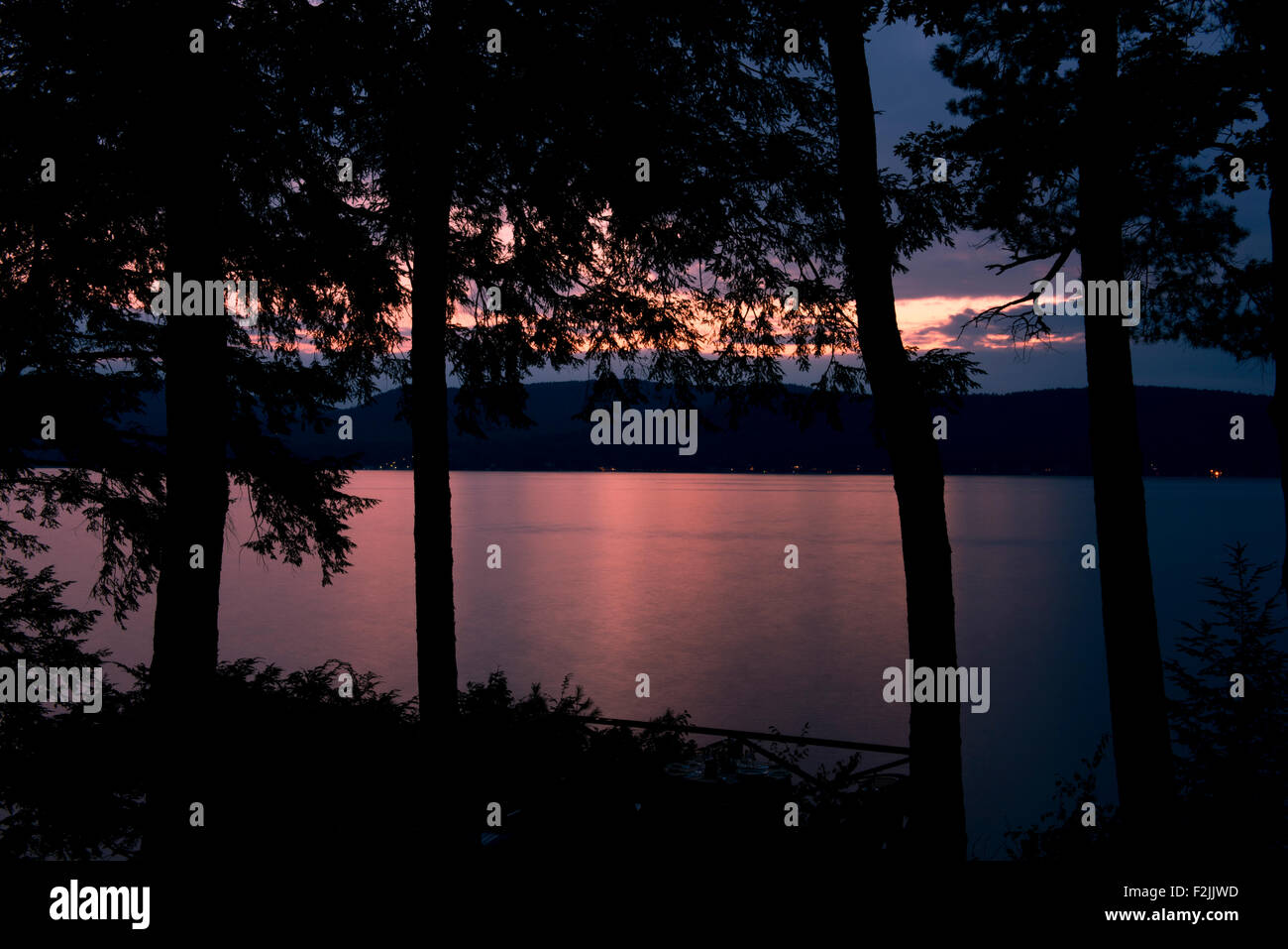 Adirondack lake sunset hi-res stock photography and images - Alamy